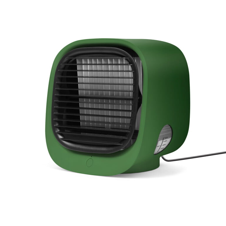 Bewello - Mini-ventilator portabil cu funcţie de răcire - USB - verde