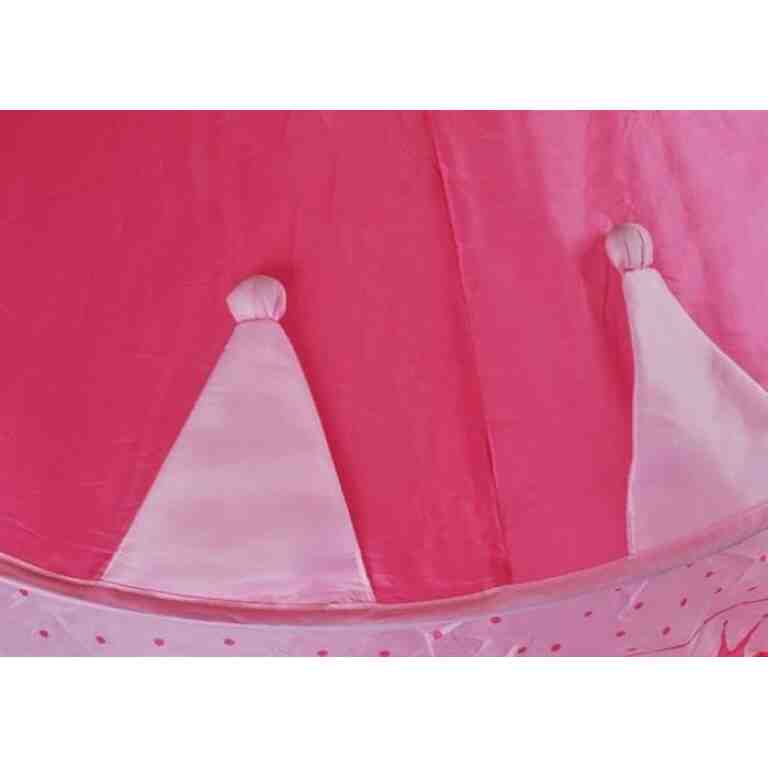Cort De Joaca Tip Castel, Pentru Copii, culoare roz