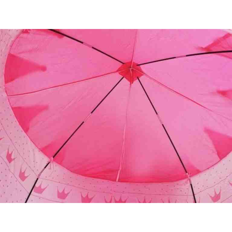 Cort De Joaca Tip Castel, Pentru Copii, culoare roz