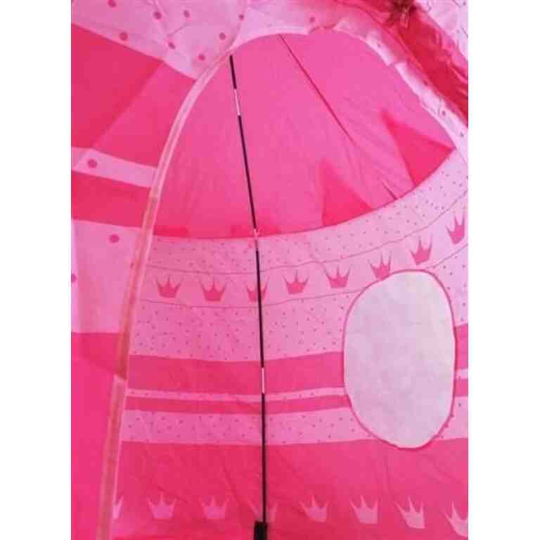 Cort De Joaca Tip Castel, Pentru Copii, culoare roz