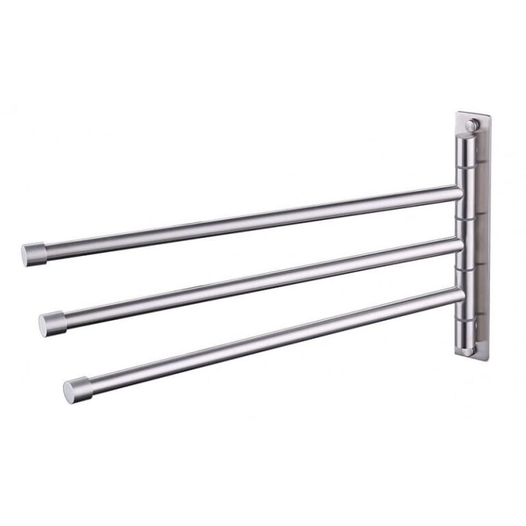 Cuier, bara tripla cromata pentru prosop baie, 26x37 cm